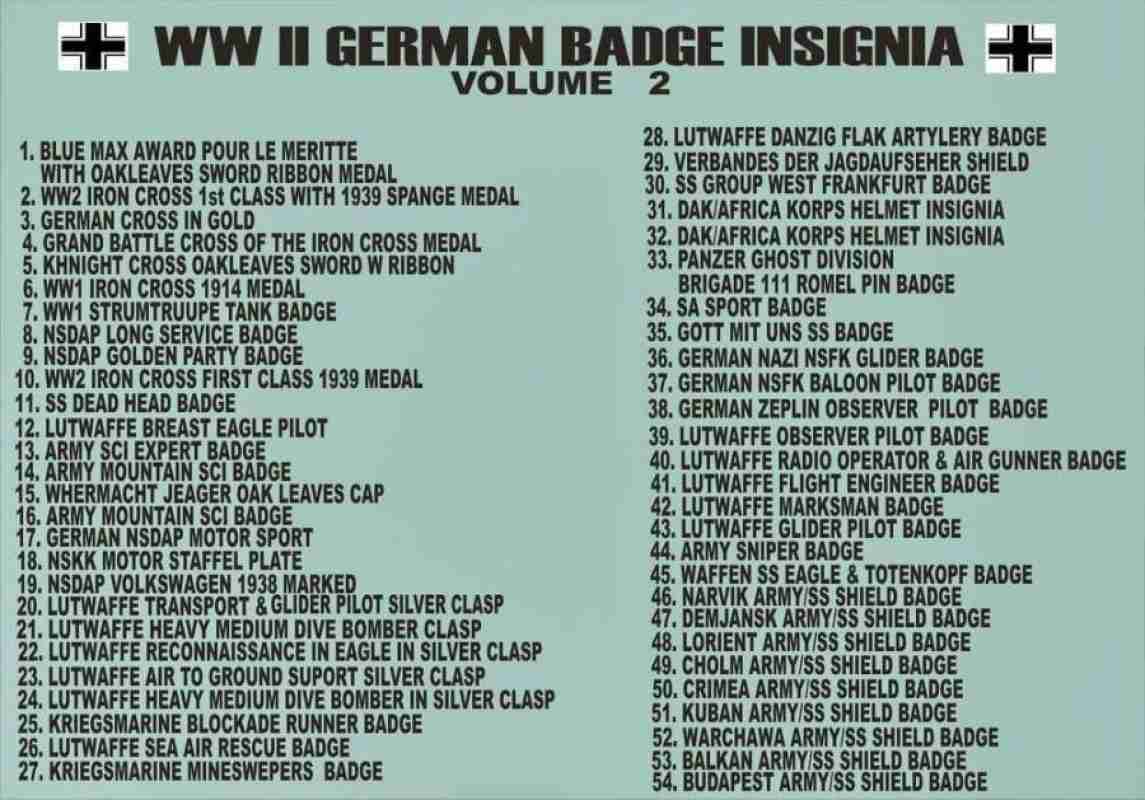 Jual Pin Nazism Vol Ii German Wwii Ww2 Badge Reproduction Authentic ...