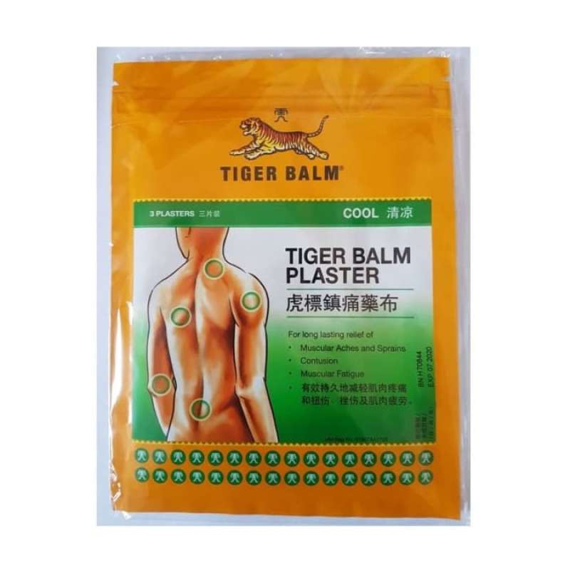 Promo Tiger Balm Plaster Cool Tigerbalm Koyo Nyeri Sendi Otot Leher ...