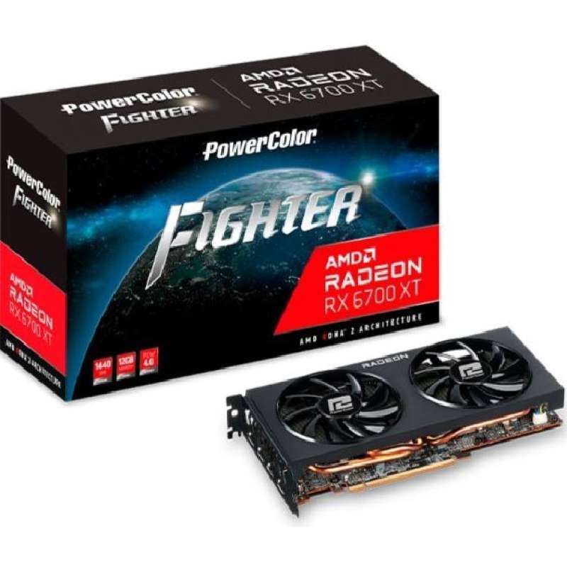 Jual Powercolor Fighter Amd Radeon Rx 6700 Xt 12gb Gddr6 Di Seller Ssk ...