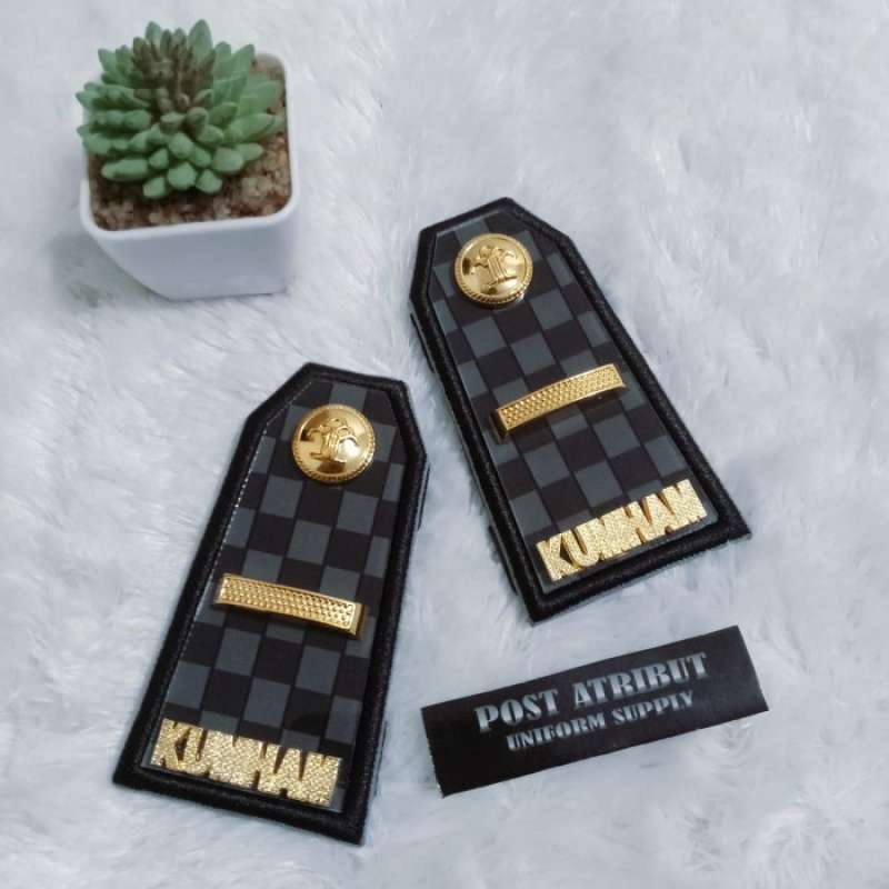 Jual Pangkat Pdu Kumham Golongan 3a-3d Pdu Logam Akrilik Terbaru - 3b ...