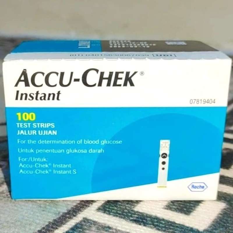 Promo Accu Chek Instant Isi 100 Strip Diskon 23% Di Seller Albeta Store ...