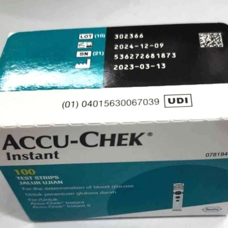 Promo Accu Chek Instant Isi 100 Strip Diskon 23% Di Seller Albeta Store ...