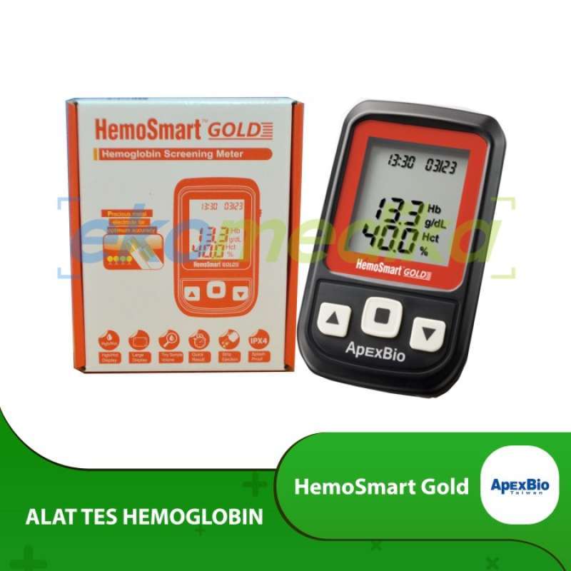 Promo Alat Cek Hemoglobin Hb Apexbio Hemosmart Gold Hemoglobine Meter ...