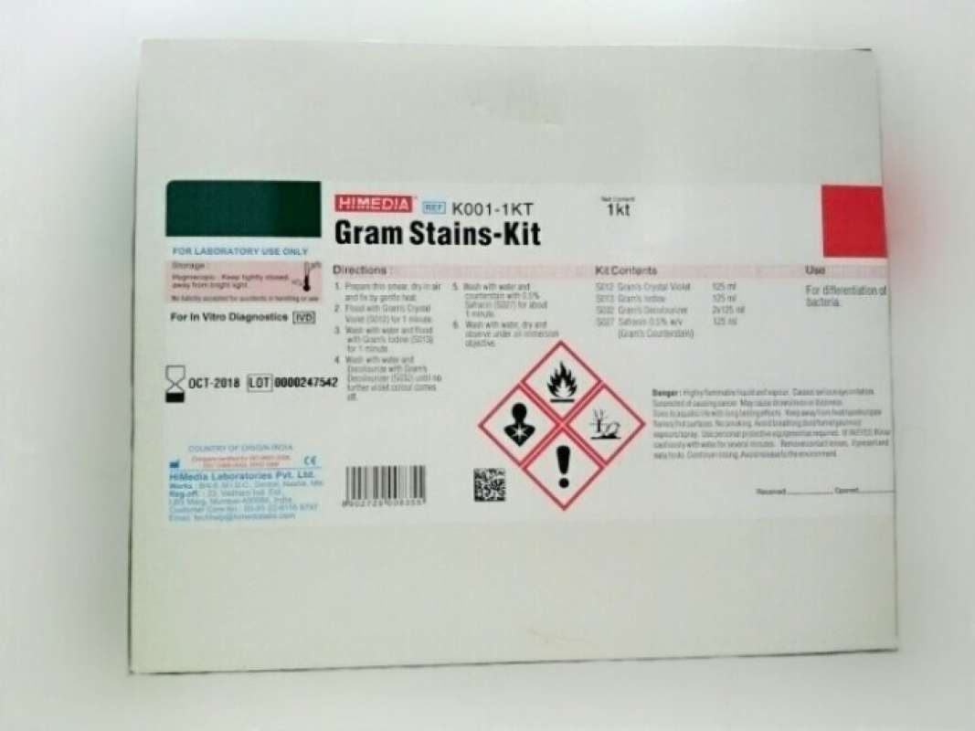 Promo Kit Pewarnaan Gram / Gram Stains Kit Diskon 23% Di Seller Albeta ...