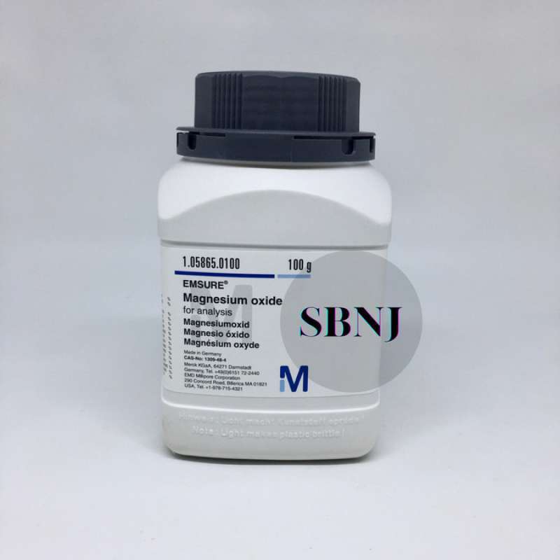 Promo Magnesium Oxide 100 Gr - Merck 1.05865.0100 / Magnesium Oksida ...