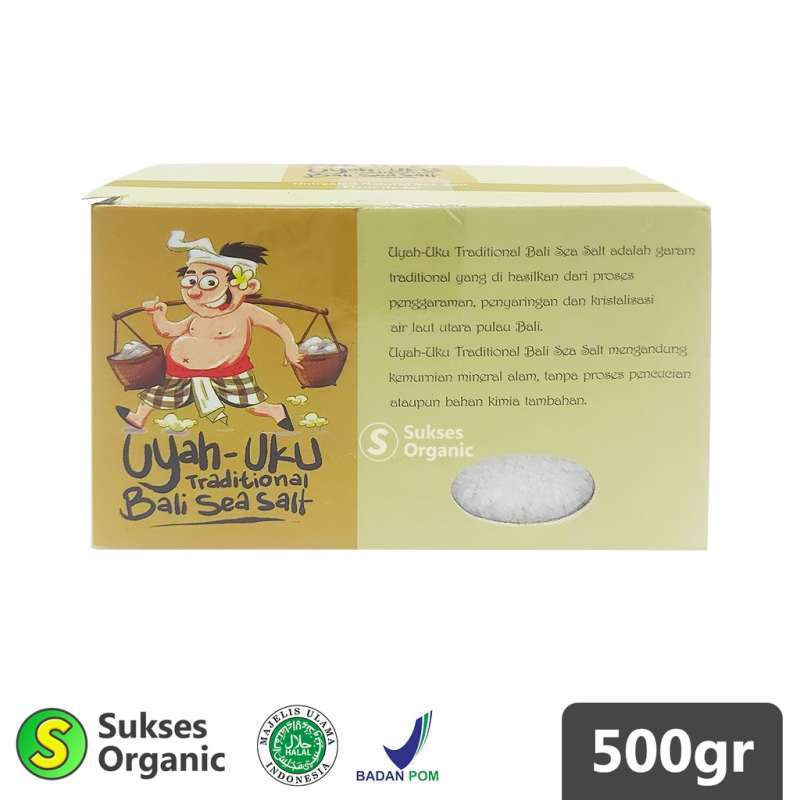 Jual Garam Bali Tradisional Uyah Uku 500gr Di Seller Sukses Organic ...