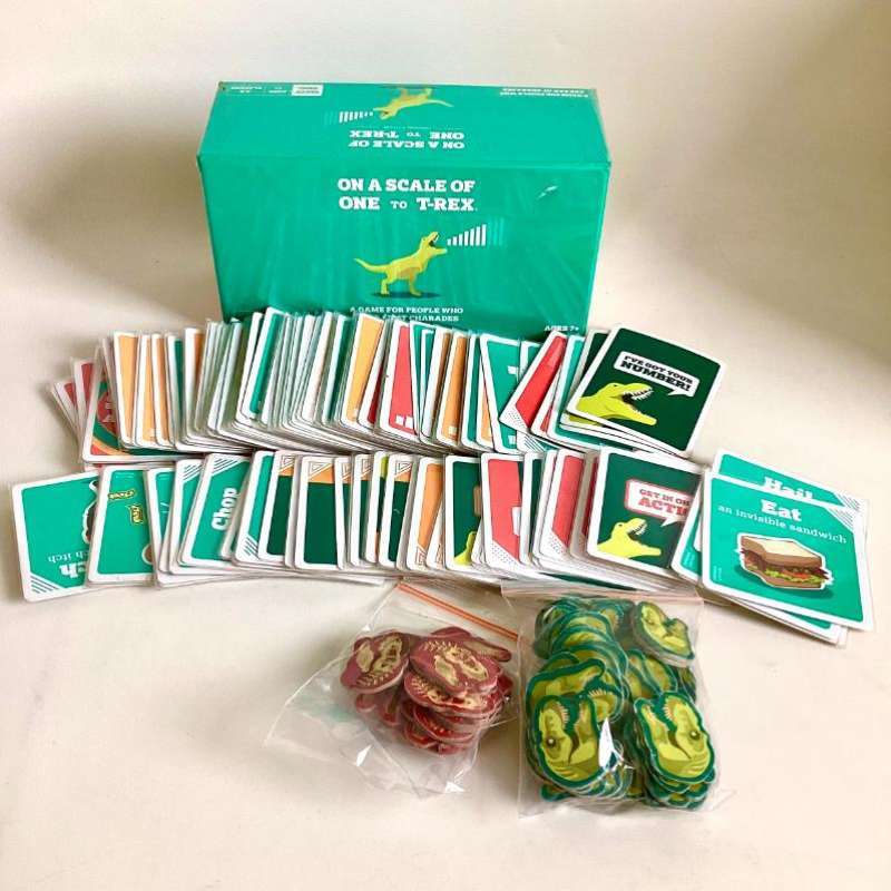 Jual Opened - On A Scale Of One To T-rex Board Game No Retur - B Di ...