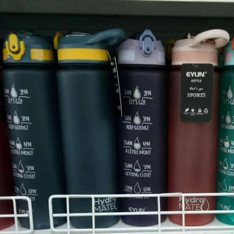Promo Eyun Bottle.let's Go Sports.hidro Mateo. Uk 1000ml.botol Minum Olahrag Diskon 23% Di ...