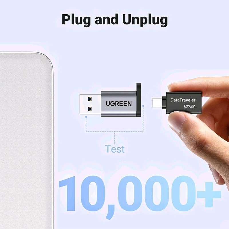 Jual Ugreen Usb 3.0 Male To Usb C Female Adapter Fast Charging 3a ...