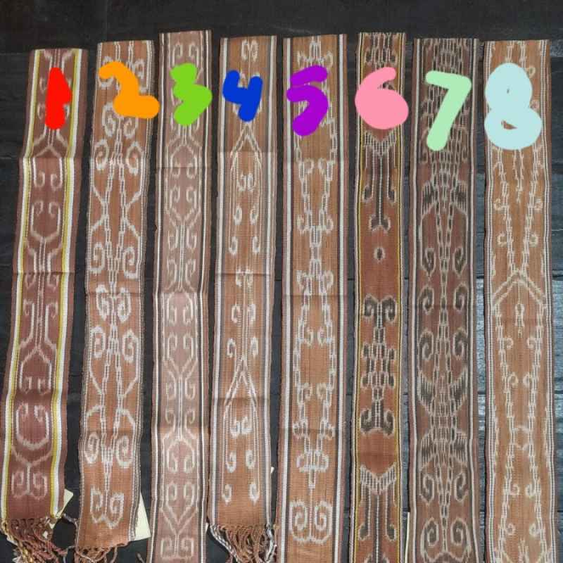 Jual Tenun Ikat Dayak - Ikat Kepala/ Syal Di Seller Zati Shop ...