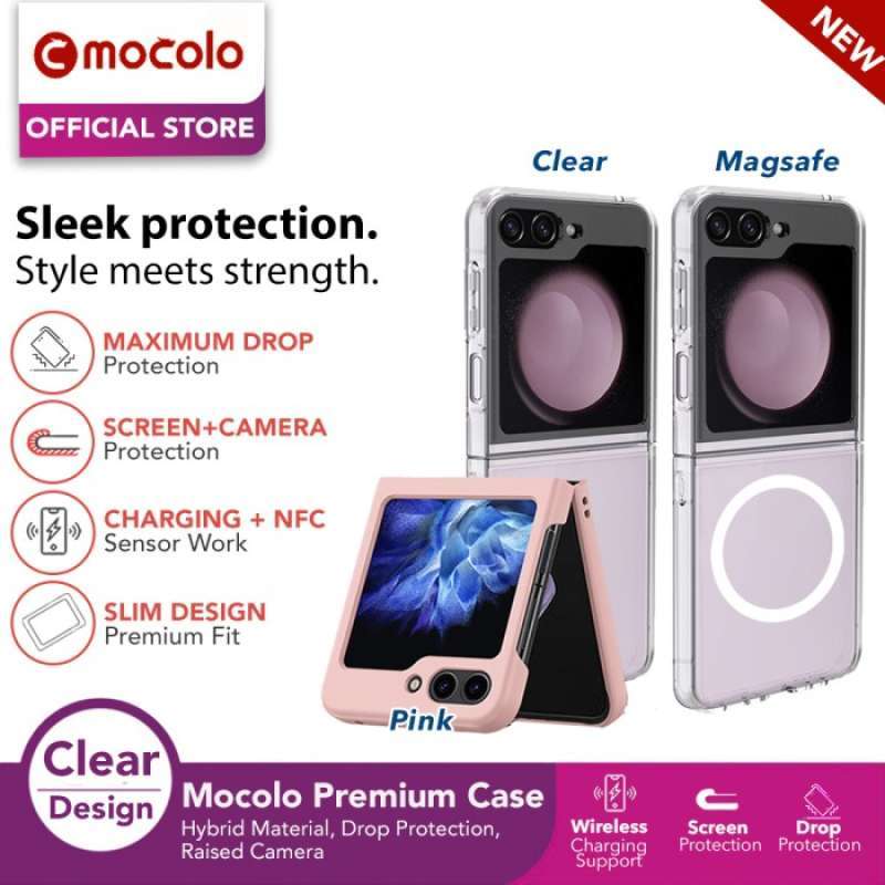 Jual Mocolo Slim Case Samsung Galaxy Z Flip 6 - MagSafe Casing Flip6 ...