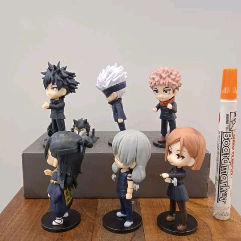 Jual Mainan Figure Jujutsu Chibi Taito-prize Megumi Fushiguro Saturo ...