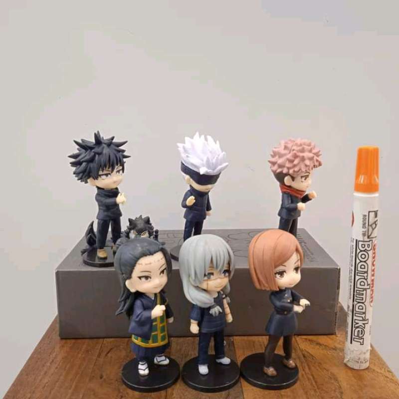 Jual Mainan Figure Jujutsu Chibi Taito-prize Megumi Fushiguro Saturo ...