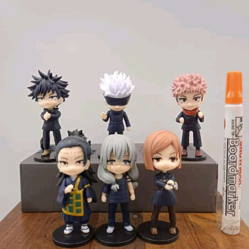 Jual Mainan Figure Jujutsu Chibi Taito-prize Megumi Fushiguro Saturo ...