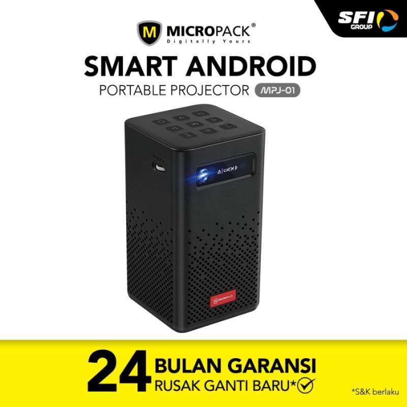 Jual Micropack Mpj-01 - Smart Projector Portable Include Battery & Speaker Di Seller Golden ...
