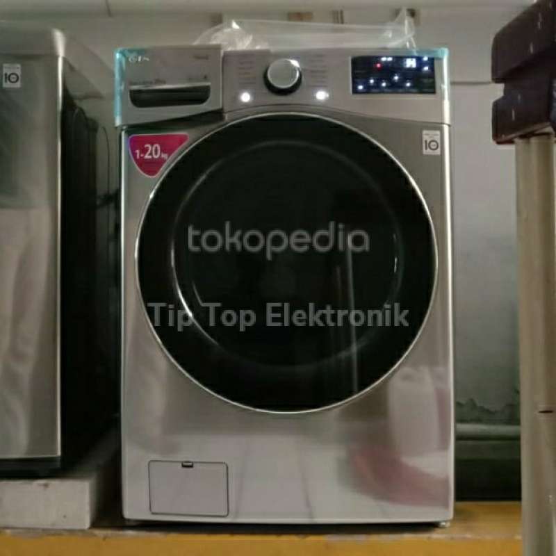 Promo Mesin Cuci Front Loading Lg Kap 20kg F2720 (khusus Jabodetabek) Diskon 23% Di Seller Cuanz ...