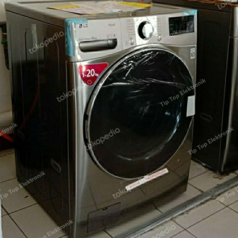 Promo Mesin Cuci Front Loading Lg Kap 20kg F2720 (khusus Jabodetabek) Diskon 23% Di Seller Cuanz ...