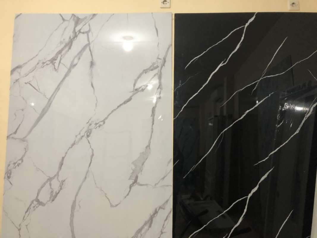 Promo Wall Panel Pvc Motif Marmer Elegan Dan Estetik (edisi Glossy ...