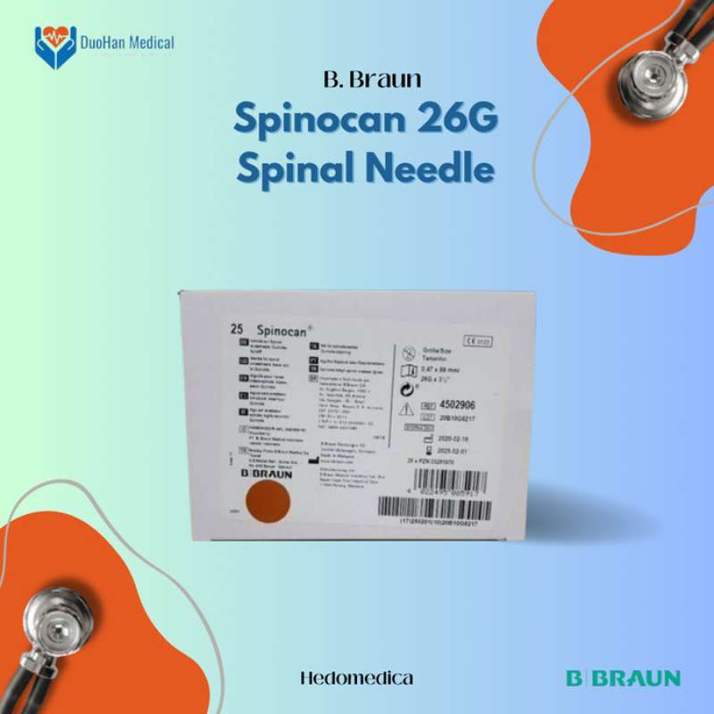 Promo Spinocain 26 Bbraun Diskon 33% Di Seller Lucky_vania - Tugu ...