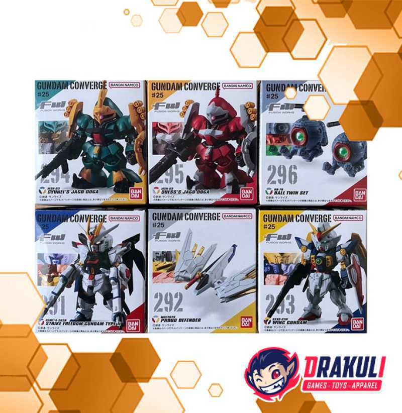 Jual Toys Bandai Gundam Converge 25 (set Of 6) Di Seller Drakuli Hobbies - Grogol Utara, Kota ...