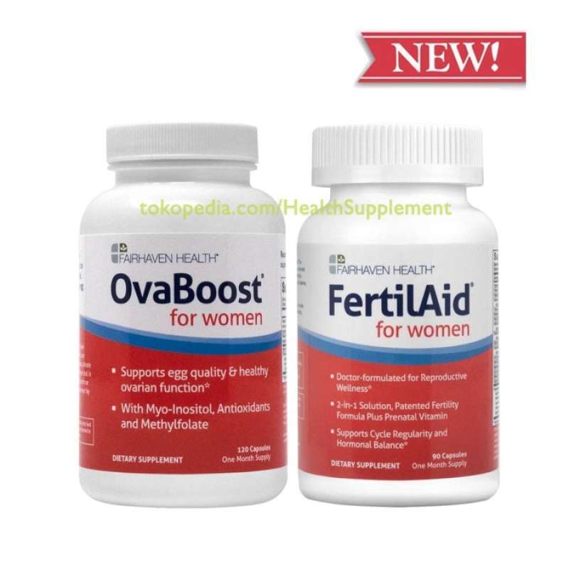 Promo Fertilaid For Women + Ovaboost: Keseimbangan Hormon + Kualitas ...