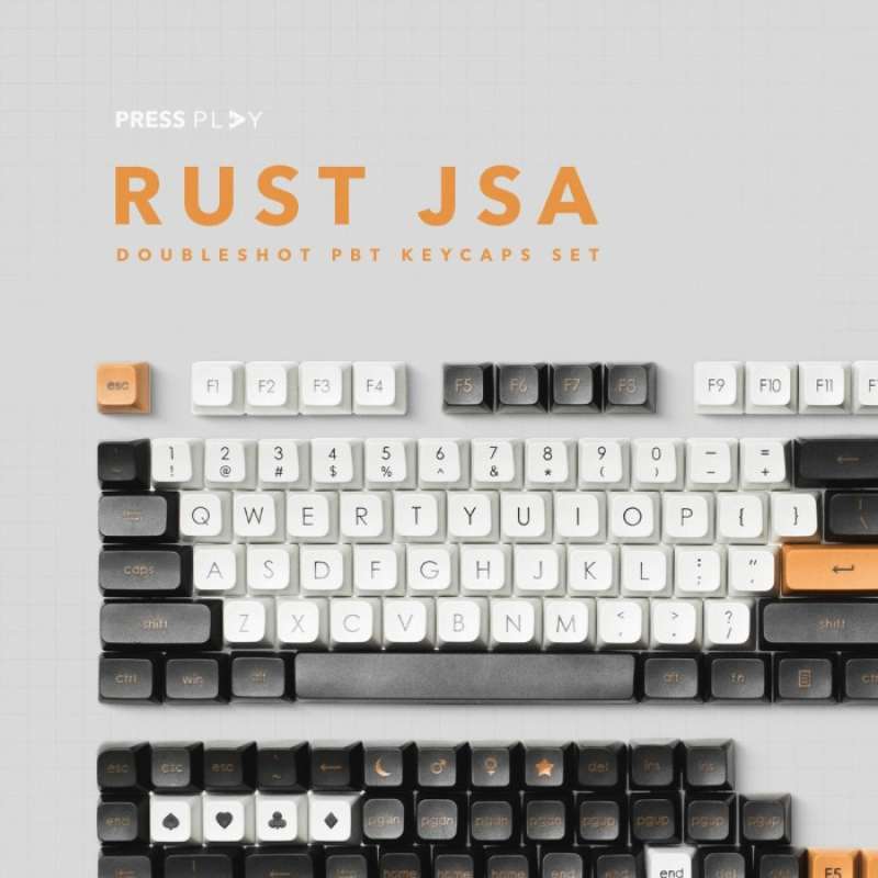 Promo Rust Jsa Doubleshot Pbt Keycaps Keycap Set Diskon 23% Di Seller ...