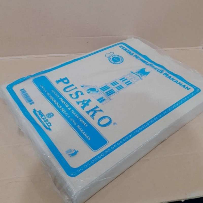 Promo Kertas Nasi Merk Pusako Ukuran 30cm X 40cm,isi 250 Lembar Diskon ...
