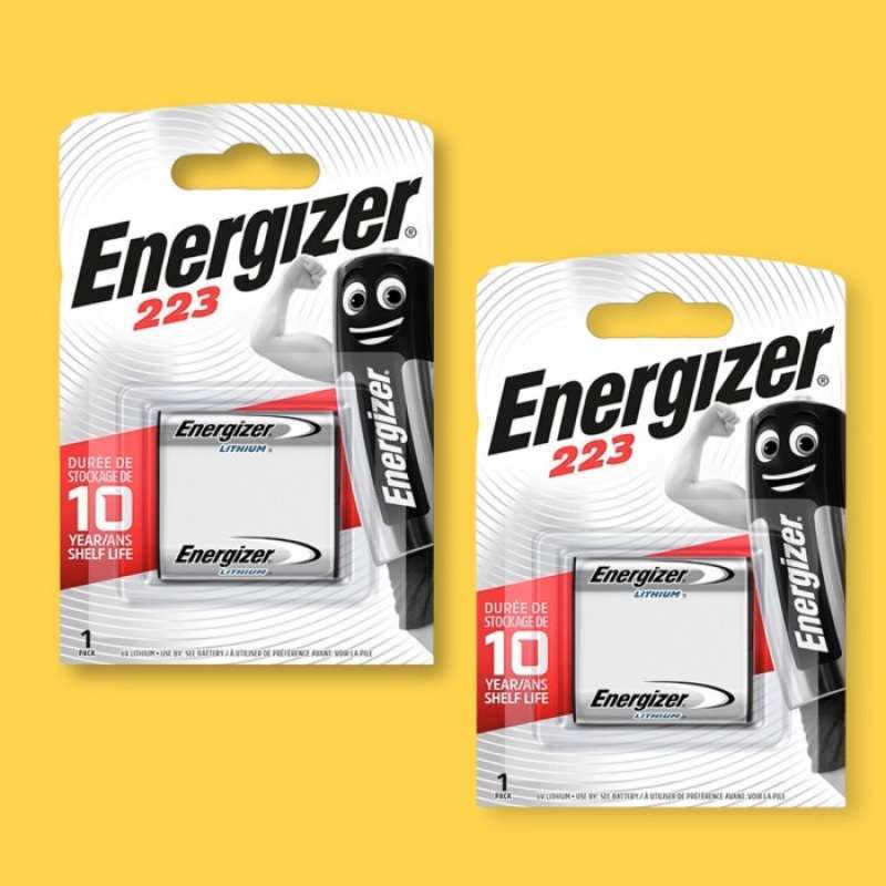 Promo () Energizer Lithium 6v 223 / Crp2 Camera Battery / Baterai ...