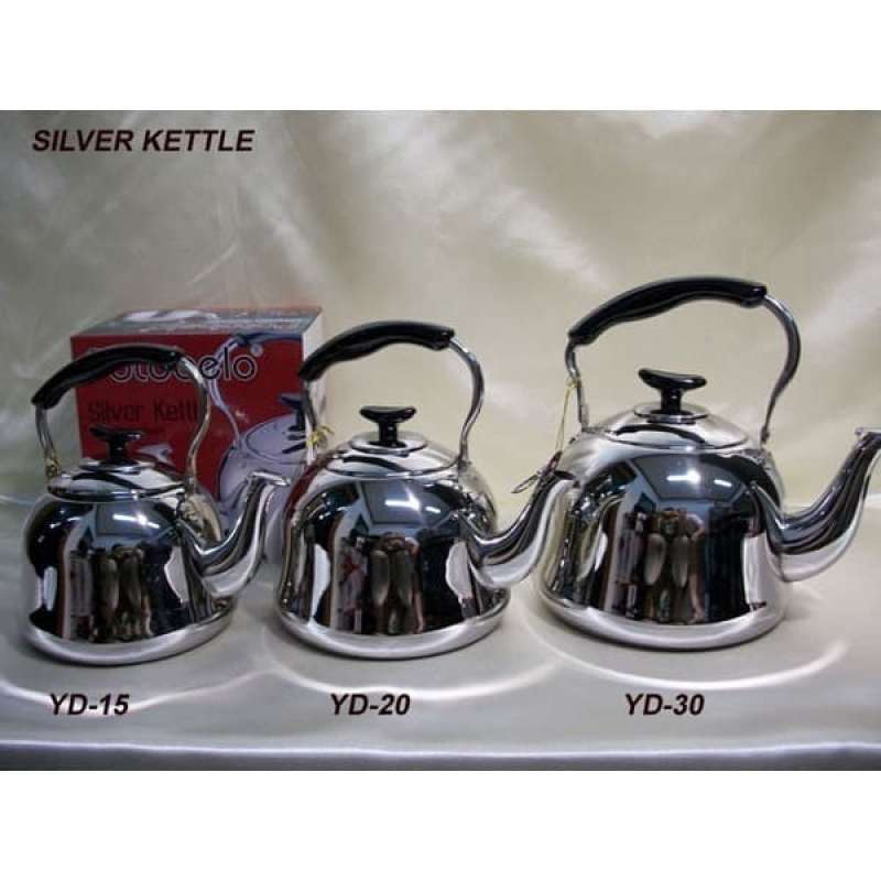 Promo Potobelo Sier Kettle Stainless Steel / Teko Siul / Bunyi 2 L Yd20 ...