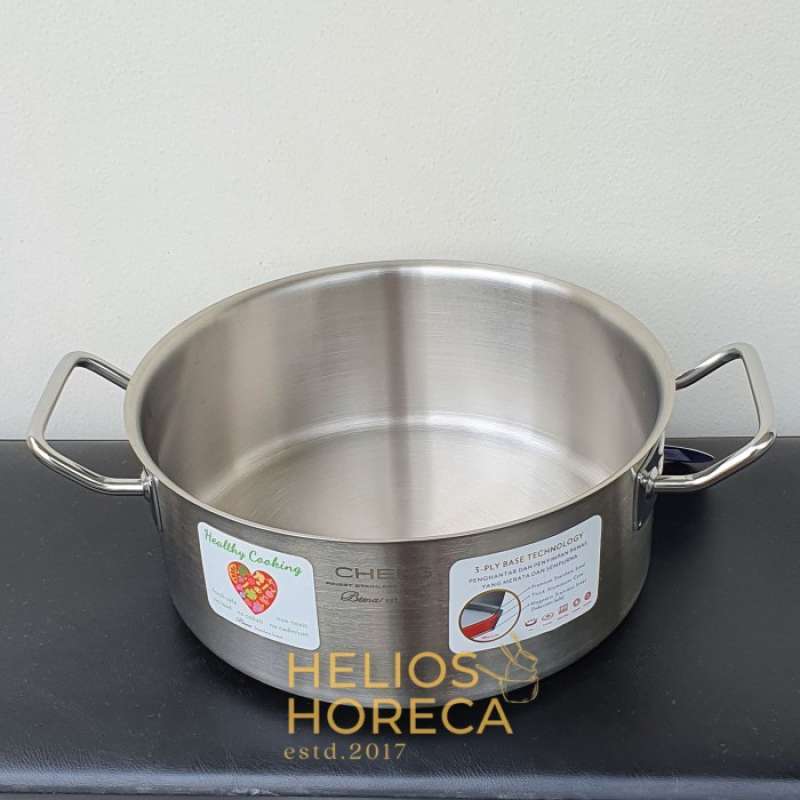 Promo Bima Chefs Panci Casserole Saucepot 24cm Diskon 23% Di Seller ...
