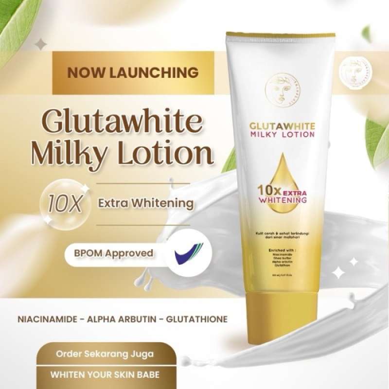 Jual Skinflair Glutawhite Milky Lotion 10x Extra Whitening Hand Body Di ...