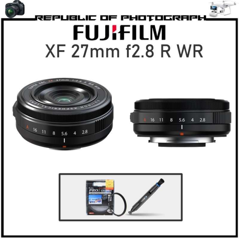 Promo Xf 27mm F2.8 R Wr / Xf 27mm F2.8 R Wr Diskon 23% Di Seller Mettaria Store - Cengkareng ...