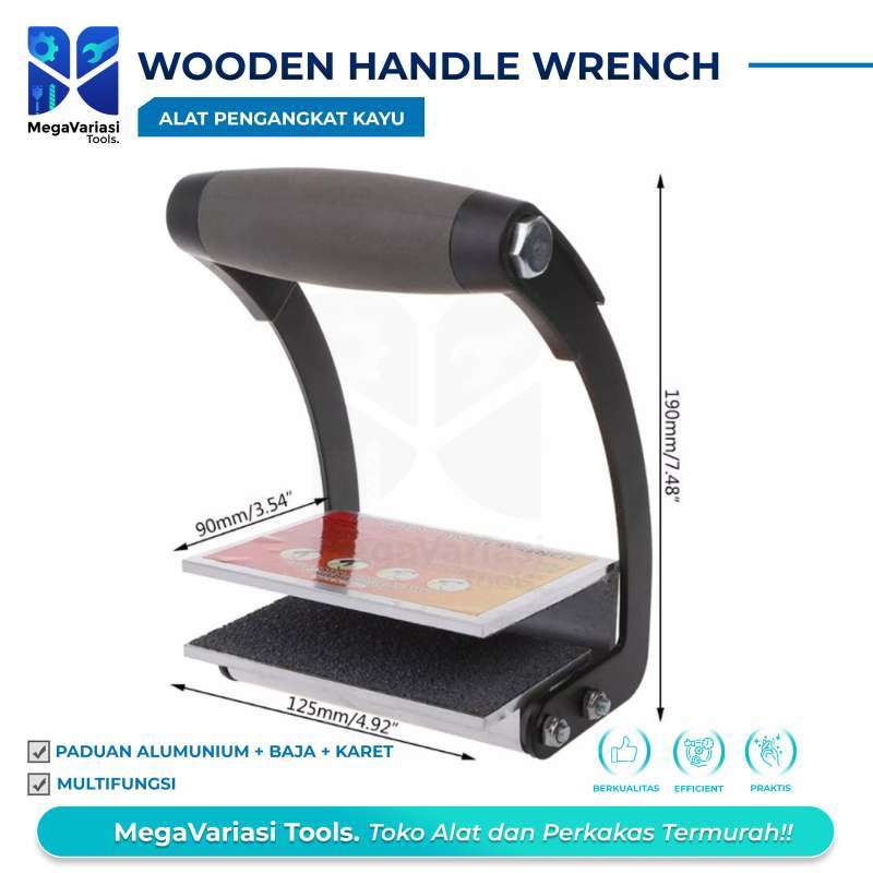 Jual Alat Pengangkat Kayu // Wooden Handle Wrench Plywood And Sheetrock ...