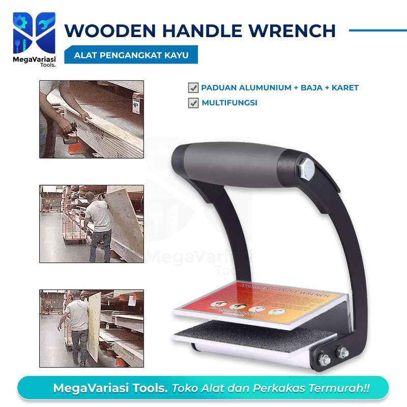 Jual Alat Pengangkat Kayu // Wooden Handle Wrench Plywood And Sheetrock ...