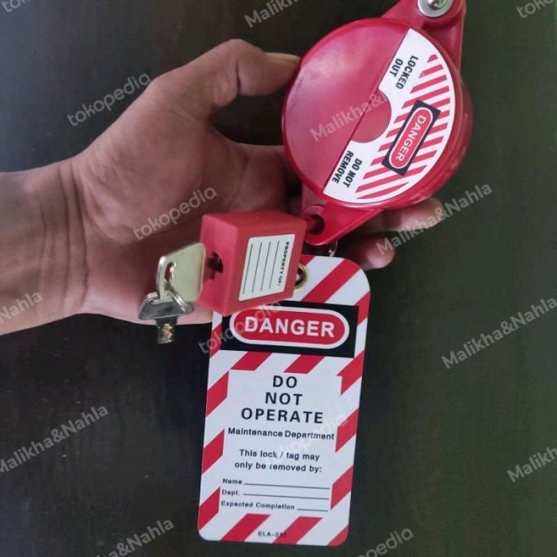 Promo 1 Set Gate Valve Lockout Device For Small Valves Diskon 23% Di ...