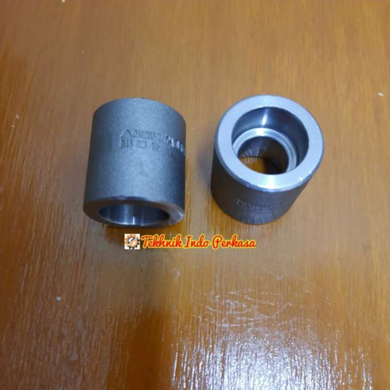 Promo Socket Besi Class 3000 Sock Weld 4 Inch / Coupling Sw #3000 Cs ...