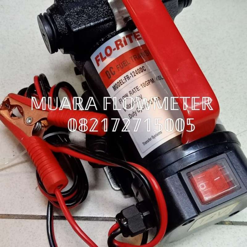 Promo Transfer Pump Dc 12 Volt Merk Flo-rite - Pompa Dc Minyak Solar ...