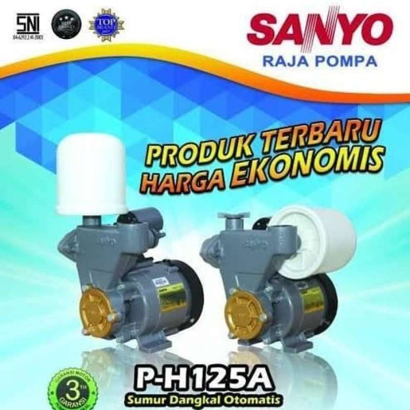 Promo Pompa Air Dorong Pendorong 125 Watt Ph-125 Ph125 Ph 125 Otomatis ...