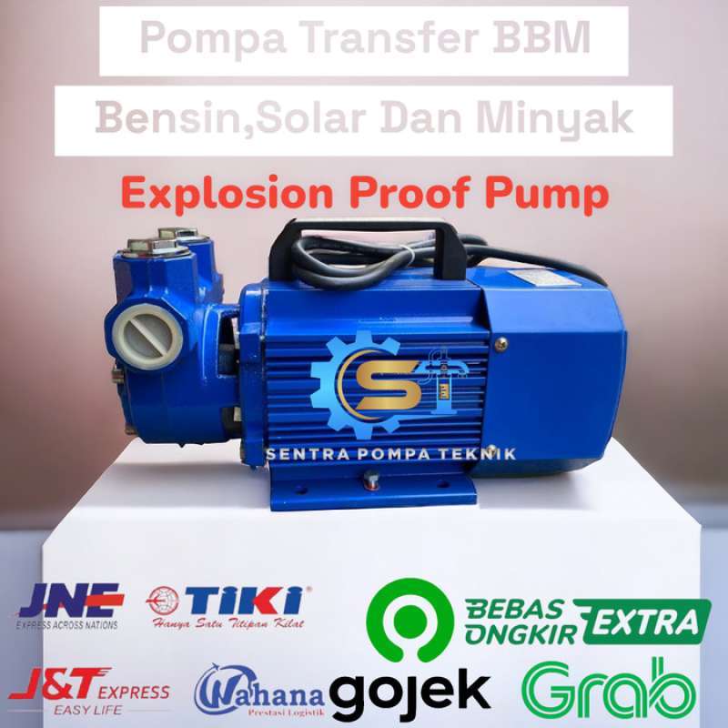 Promo Pompa Transfer Bbm Solar/bensin Fuel Pump Explosion Proof Ac 220v ...