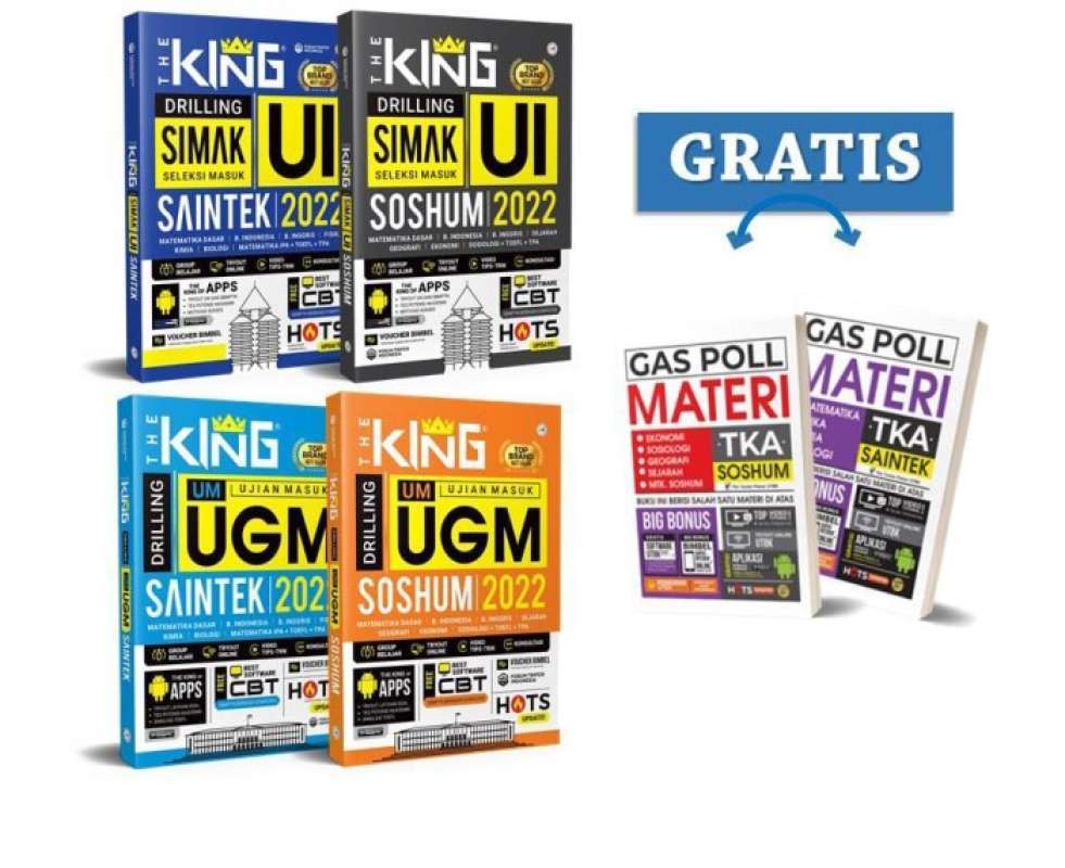 Promo Buku Drilling Simak Ui And Um Ugm 2022 The King [saintek Soshum] Diskon 23 Di Seller