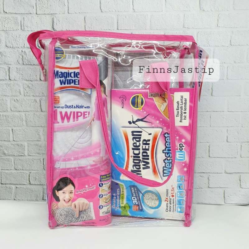 Promo Magiclean Wiper Mop 1 Set Free Magiclean Dry Sheet 20s Terlaris ...