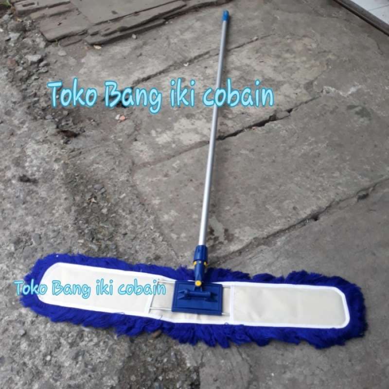 Promo Pel Lantai Lobby 80cm Import Kain Pelan Lantai Gagang Alumunium ...
