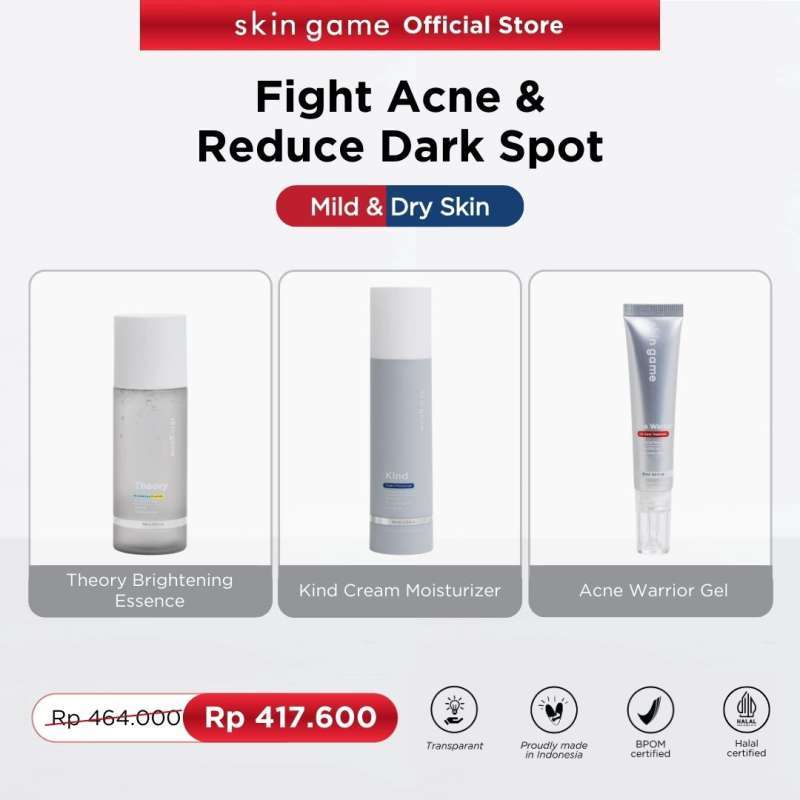 Jual Skin Game Fight Acne & Reduce Darkspot Mild - Oily Di Seller Skin ...