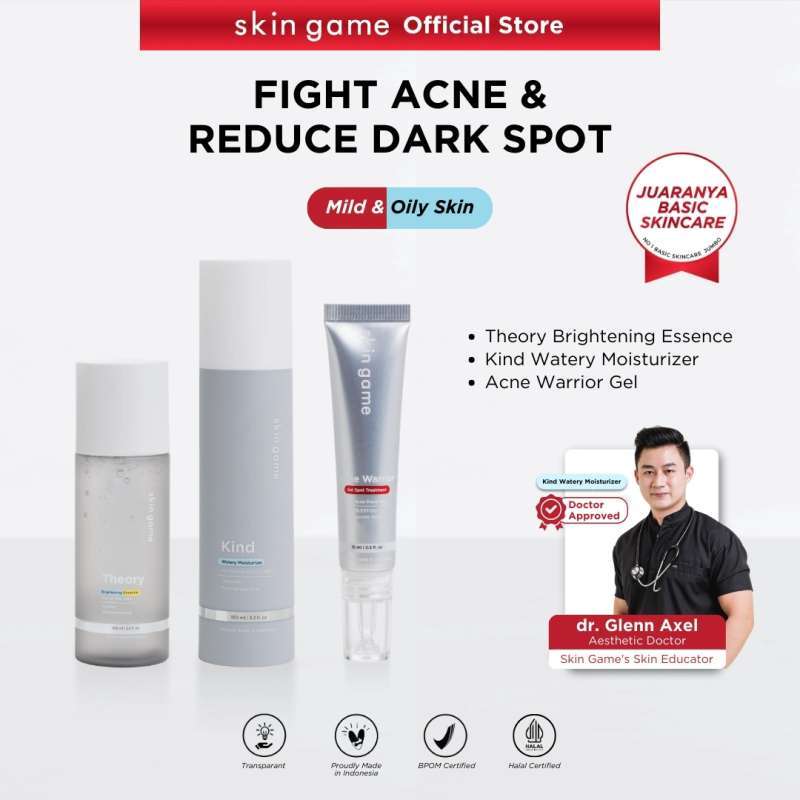 Jual Skin Game Fight Acne & Reduce Darkspot Mild - Oily Di Seller Skin ...