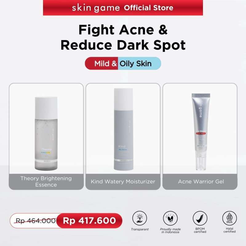 Jual Skin Game Fight Acne & Reduce Darkspot Mild - Oily Di Seller Skin ...