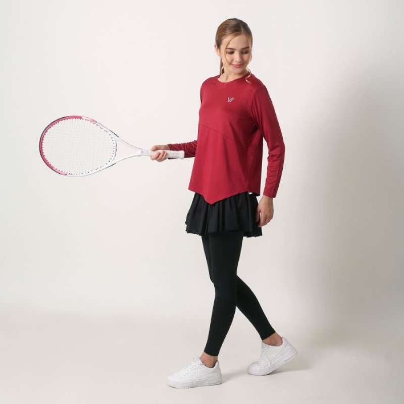 Promo Vear - Hijab Friendly Hanishi Tee Dry-fit - Putih, L Diskon 29% ...