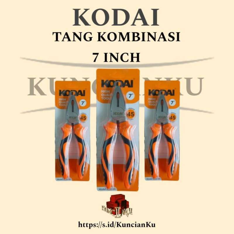 Jual Tang Tekiro Kombinasi 7 Inch Tekiro Tang Kombinasi 7 Kodai Tang Di ...