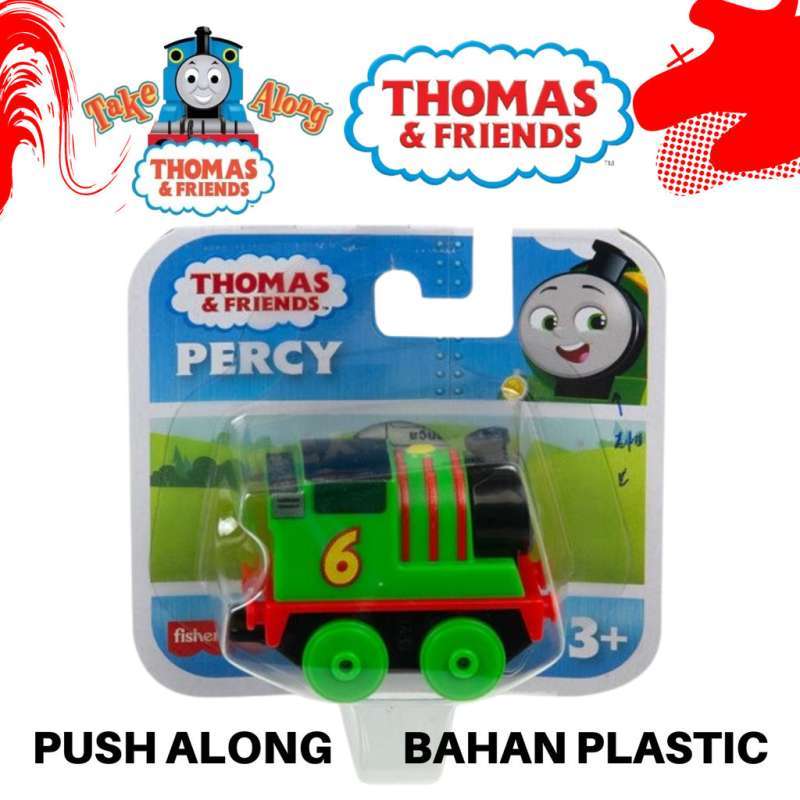 Promo Thomas & Friends Take Push Along Percy Fisher Price Original ...