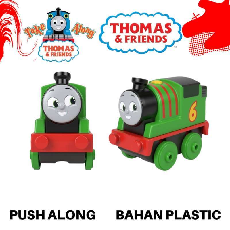 Promo Thomas & Friends Take Push Along Percy Fisher Price Original ...