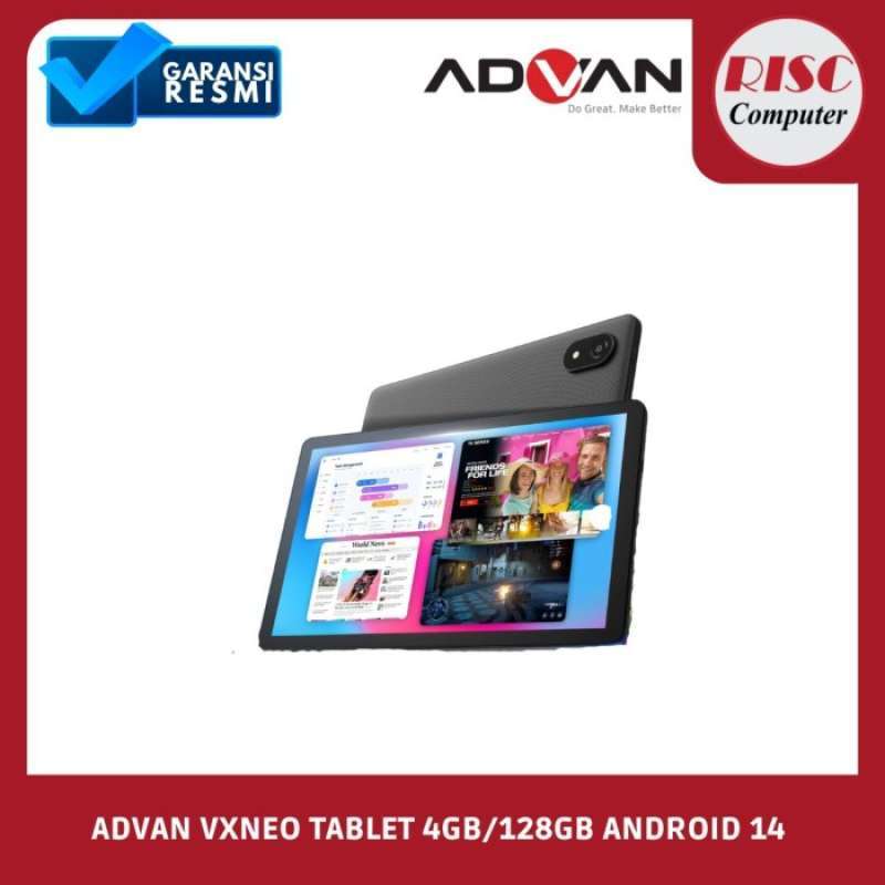 Jual Advan Tab Vx Neo Tablet 4gb 128gb 10.1”ips Di Seller Risc Computer ...